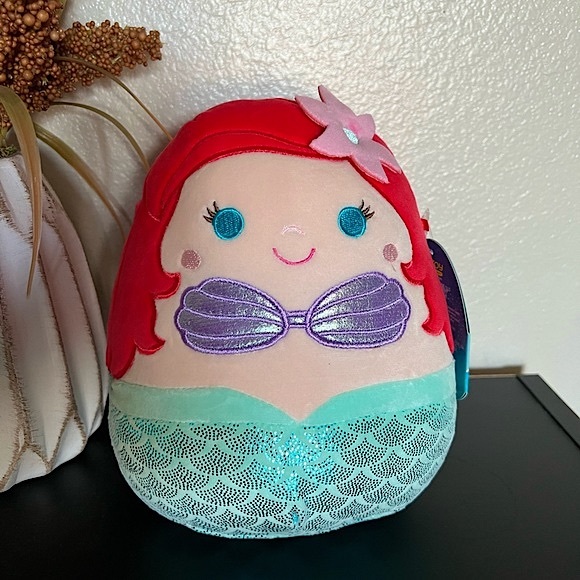 Squishmallows | Toys | Original Squishmallows Disney Ariel Squishy ...